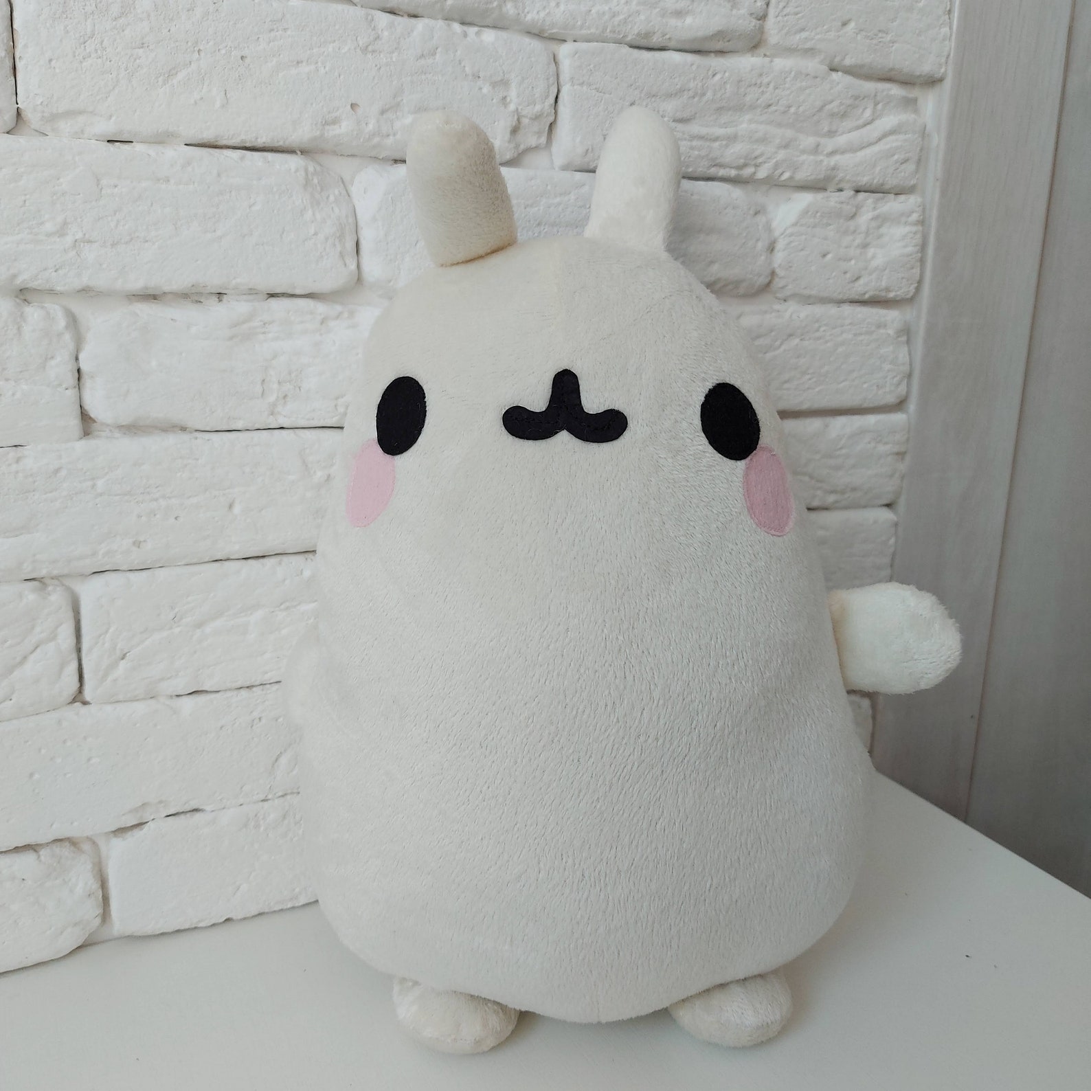 Plush Molang Rabbit Molang Molang Toy Molang Plushie Toy - Etsy