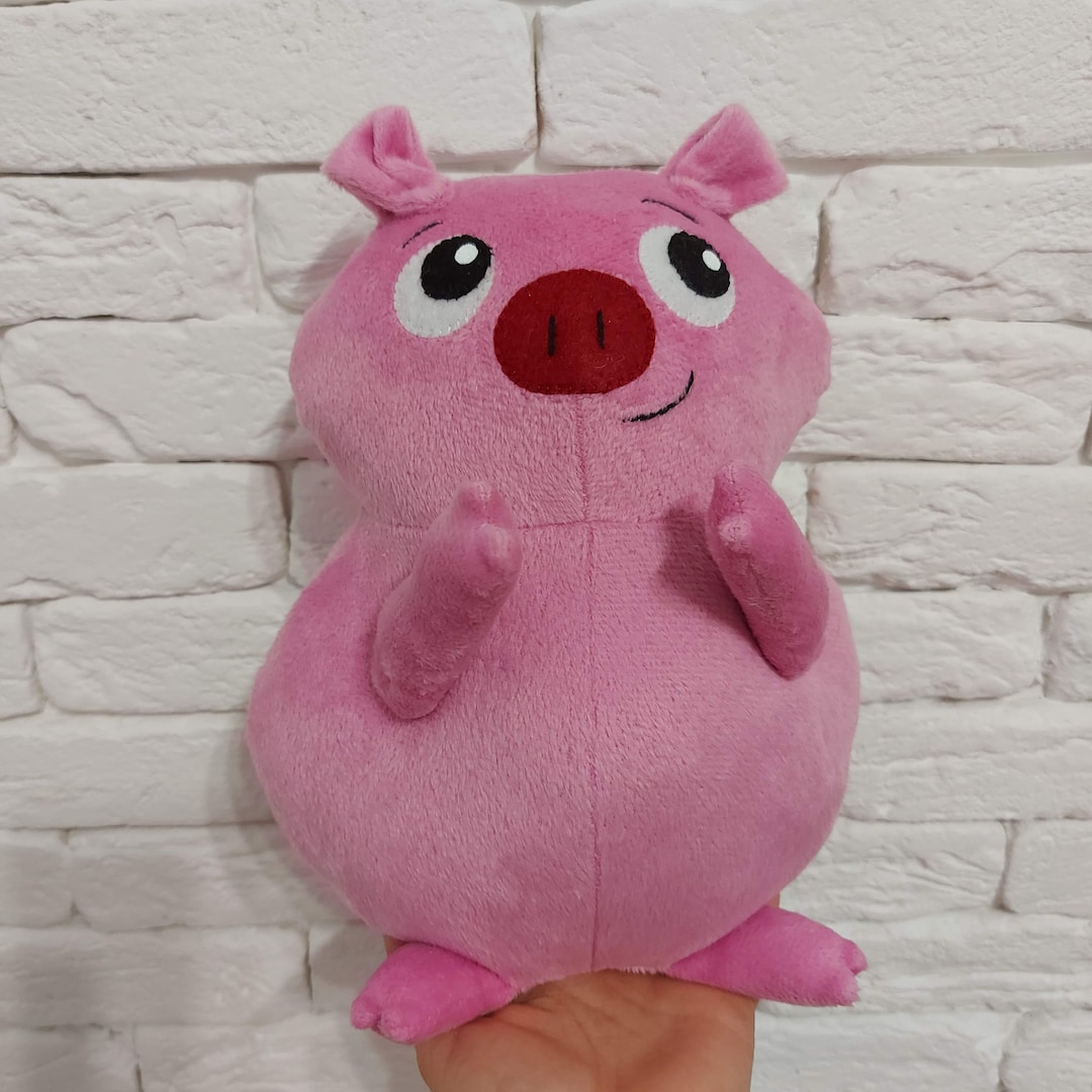 Plush Pig, Pink Pig Toy,pig Toy Plush, Pig Plushie, Handmade Plush Pig ...