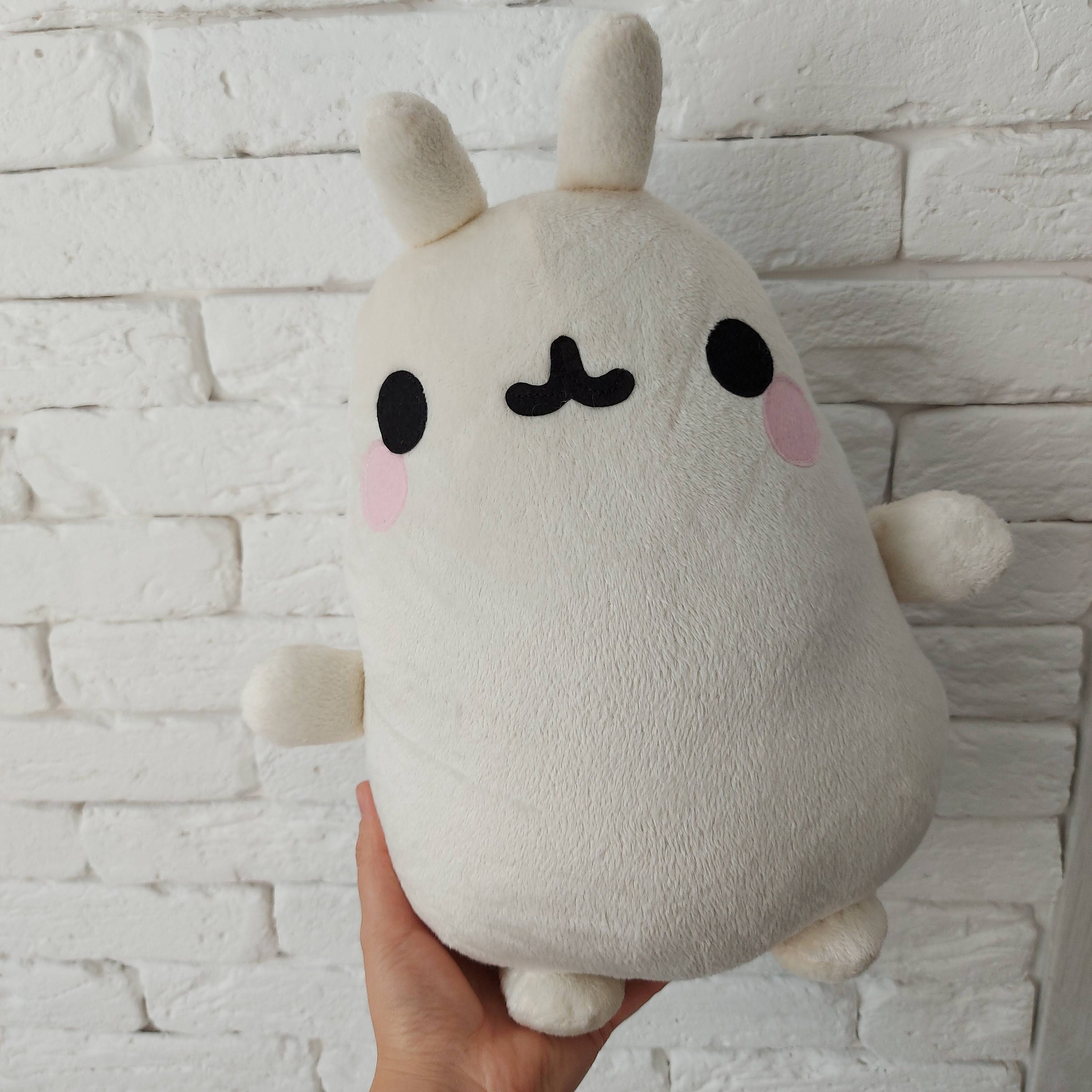 Plush Molang Rabbit Molang Molang Toy Molang Plushie Toy - Etsy