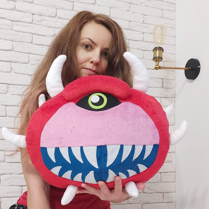 Pillow Cacodemon Doom Cacodemon Doom Doom toy demon doom | Etsy