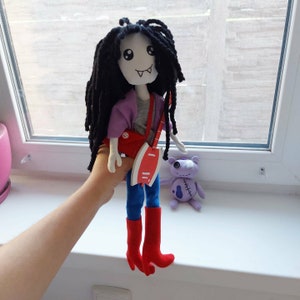 Vampire Queen, Artisan Interior Doll, Textile Doll, Textile Toy ...