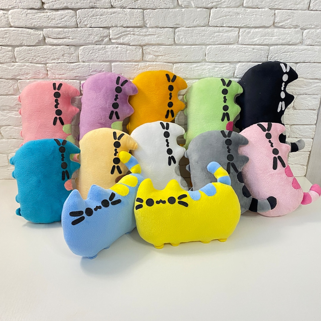 Cat, Plush Cat, Handmade Cat, Pink Cat, Plush Toy, Plushie Cat,interior ...