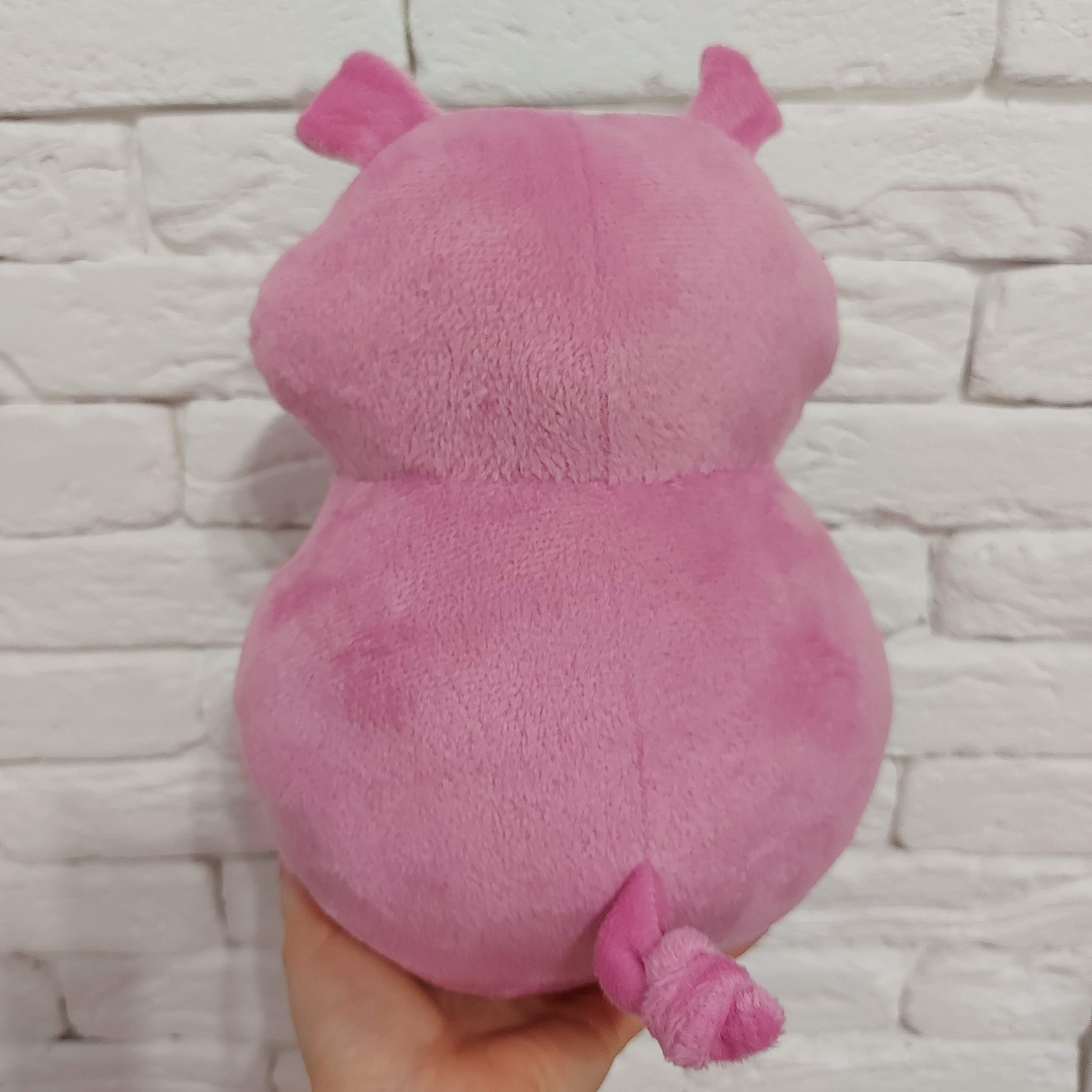 Plush Pig Pink Pig Toypig Toy Plush Pig Plushie Handmade - Etsy UK