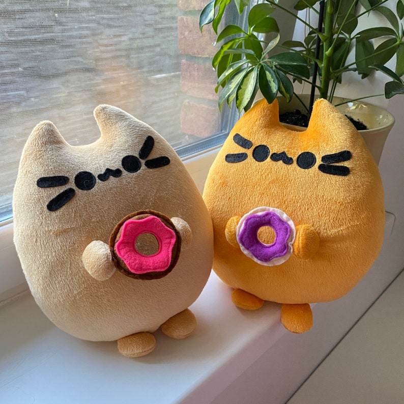 Plush Cat Artisan Interior Toy Soft Toy Plush Toy Soft - Etsy