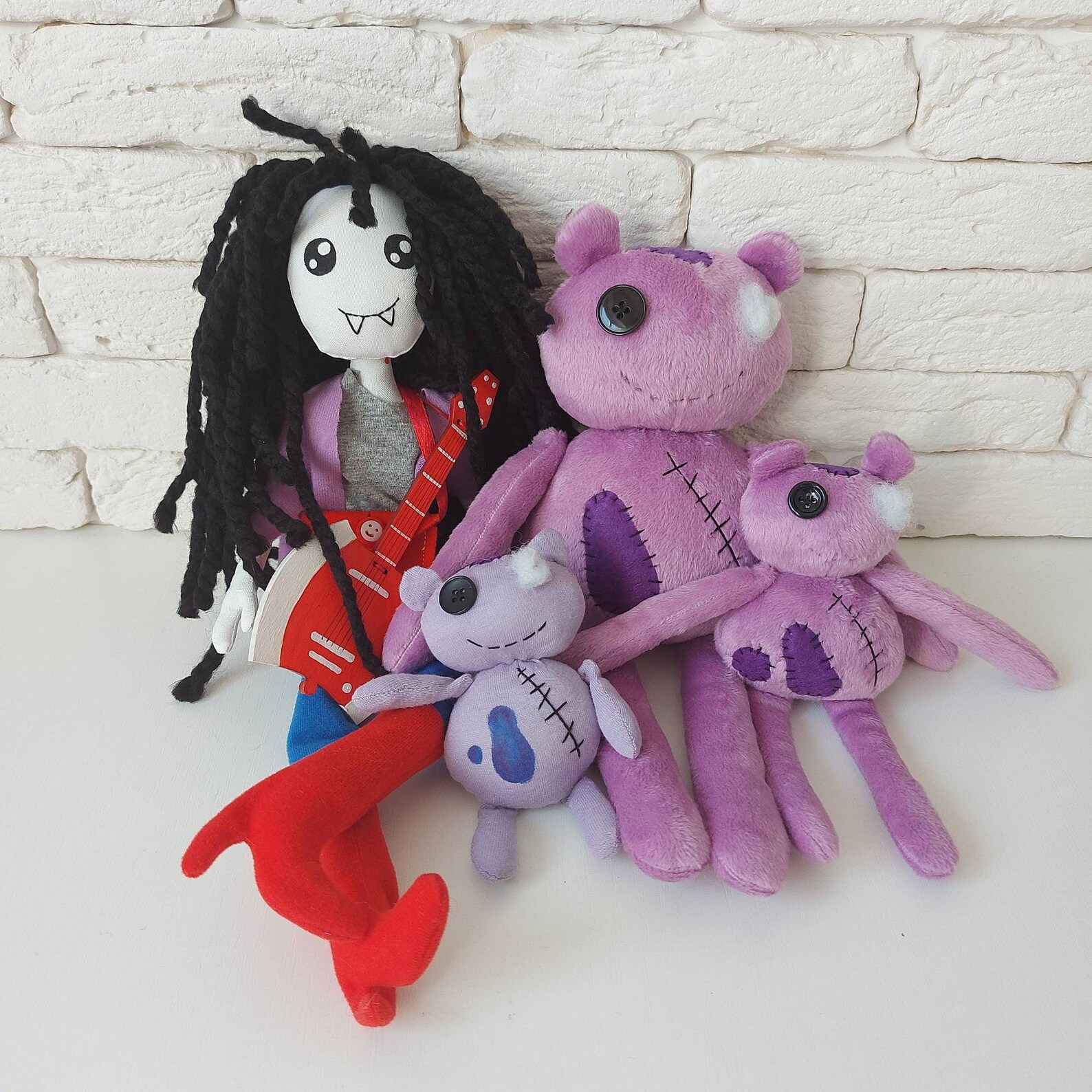 Vampire Queen, Artisan Interior Doll, Textile Doll, Textile Toy ...
