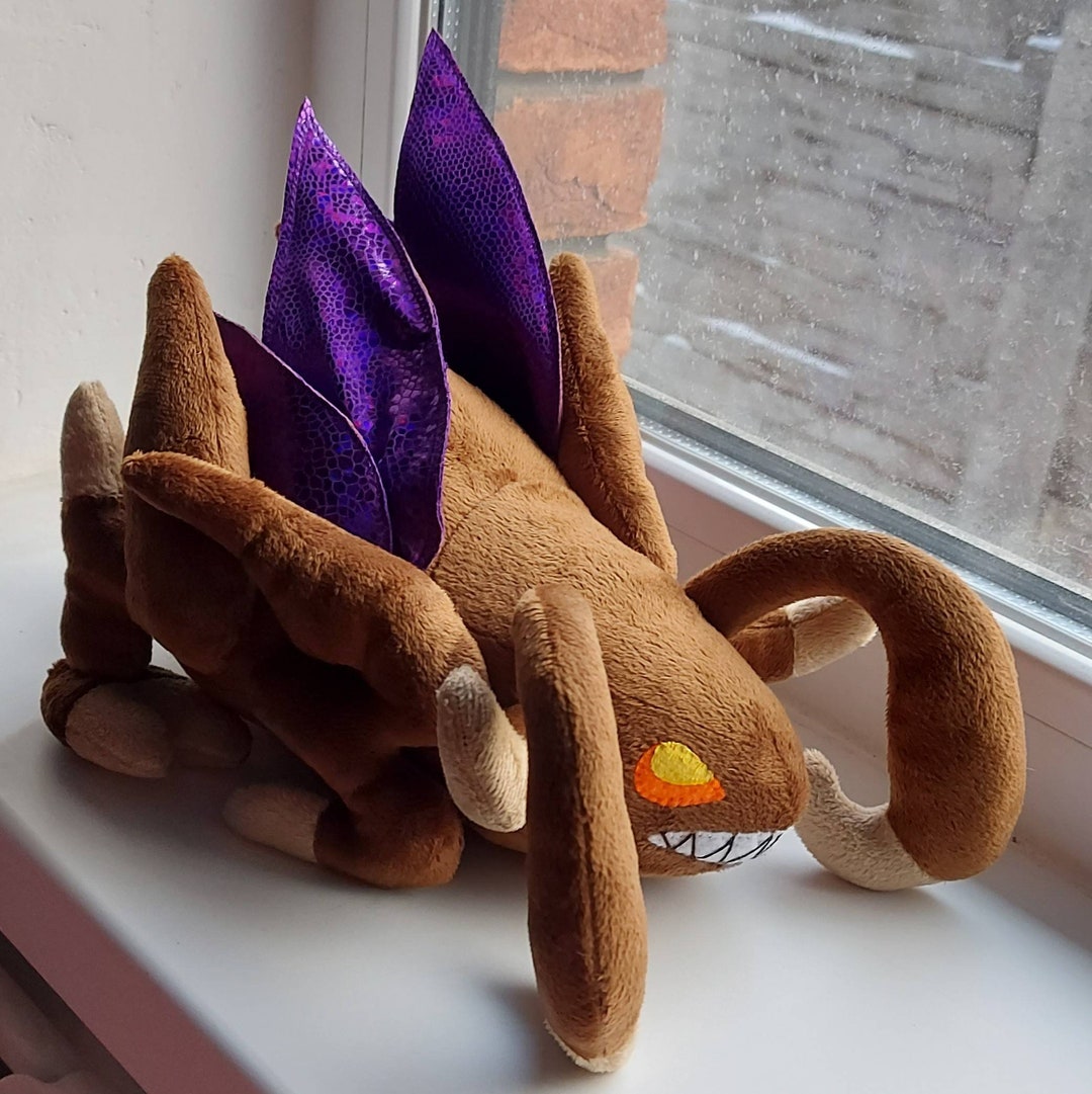 Handmade Zerg Plush: Monster Plushie Toy, Starcraft, Geek Cosplay (30cm ...