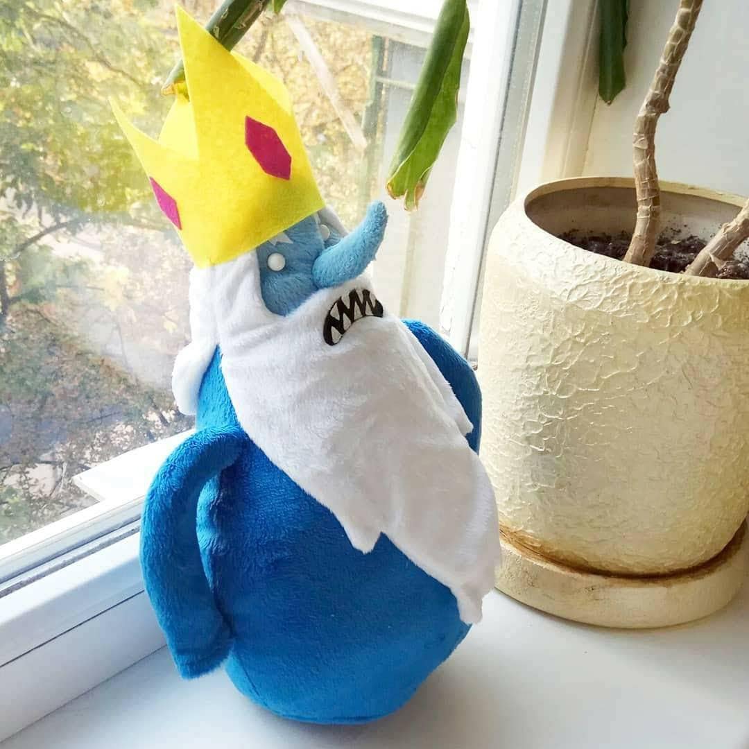 Plush King, Ice King, Plush King From Ice, Plush Ice King, Plush Toy ...