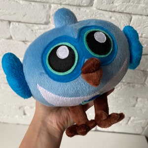 Dash Plushie, Dash Toy, Dash Plush, Dart Dash Plush, Flutter Dart Dash ...