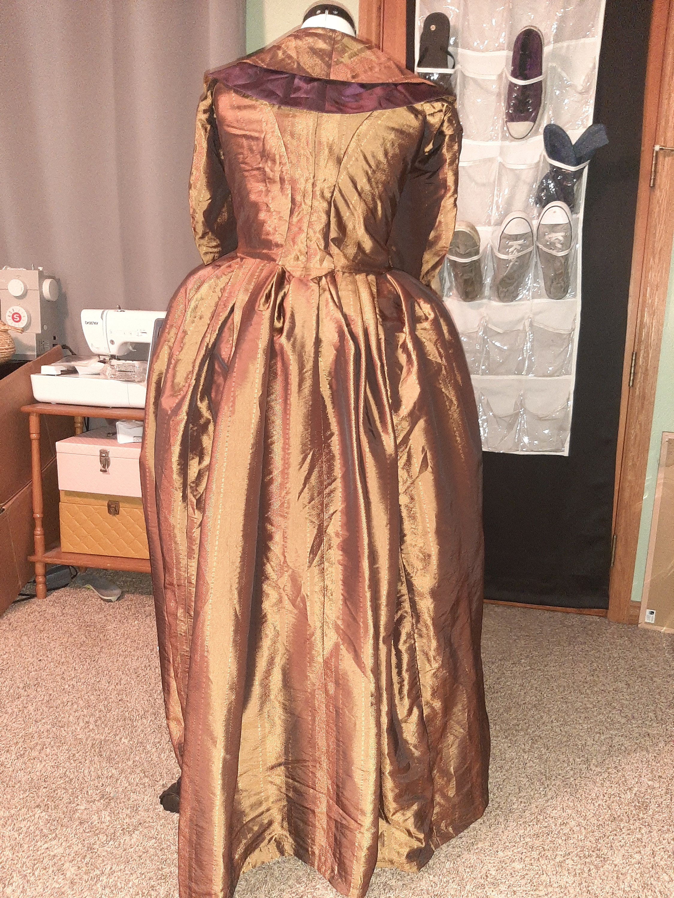 18th Century Redingote and Petticoat - Etsy