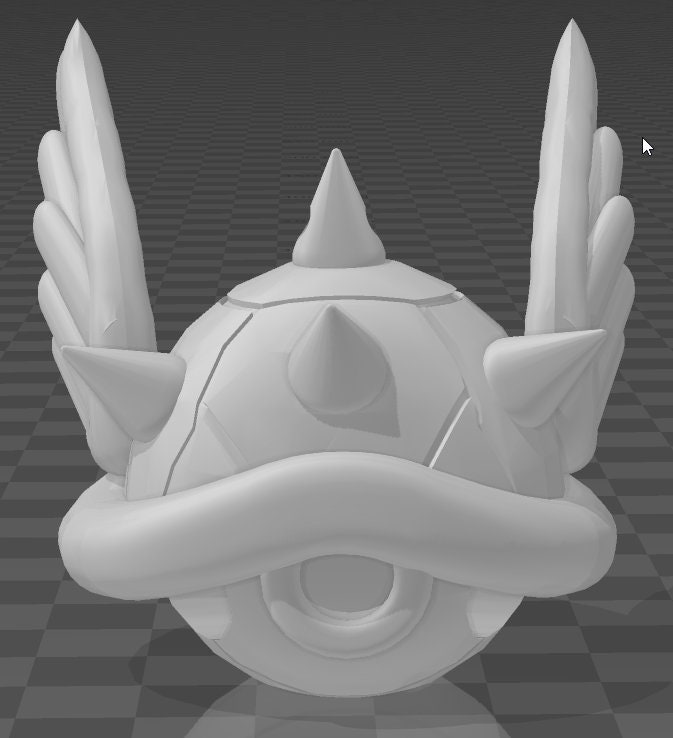 Customizable Turtle Shell Mario Kart Tournament Trophy - Easy Print ...