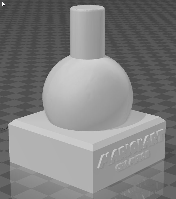 Customizable Turtle Shell Mario Kart Tournament Trophy - Easy Print ...