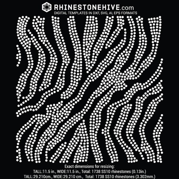 Animal Rhinestone Template - Etsy