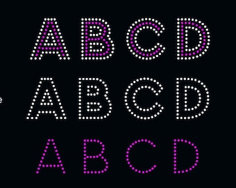 3 Style Letters, Alphabet Digital Download, Svg, Eps, Png, Dxf ...