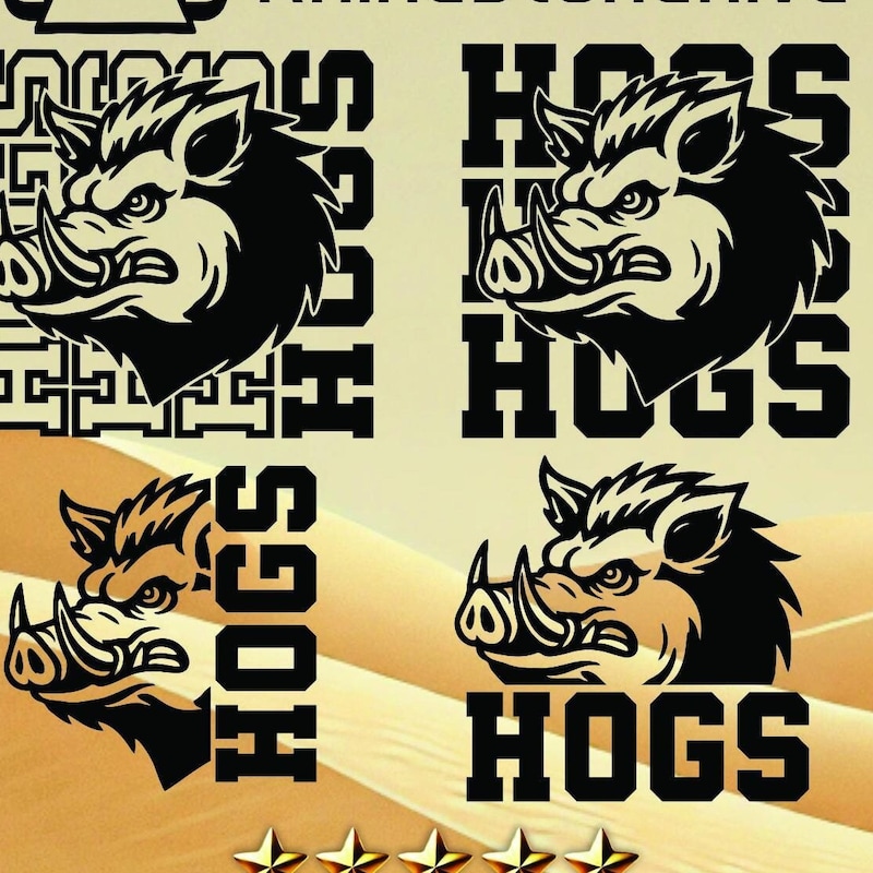 Hog Mascots - Etsy
