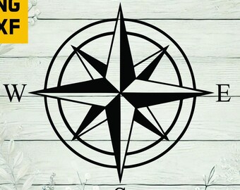 compass rose coloring page printable