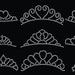 24 Small Crowns Rhinestone Templates Digital Download, Svg, Eps, Png ...