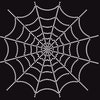 Rhinestone SS10 Spider Web Design Rhinestone Spider Web Heart Template ...