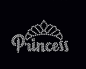 Princess Tiara Birthday Party Rhinestone Templates Digital | Etsy