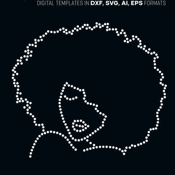 Afro Rhinestone - Etsy
