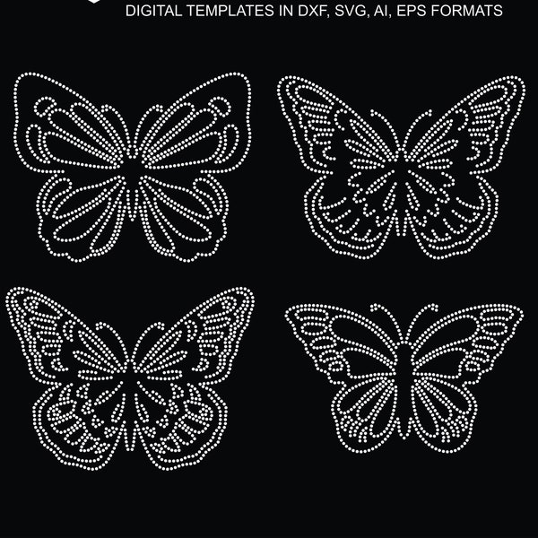 Butterfly Large Template - Etsy
