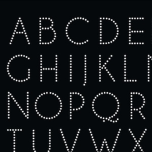 Elegant Slim Letters Alphabet With Digits Digital Download, Svg, Eps ...