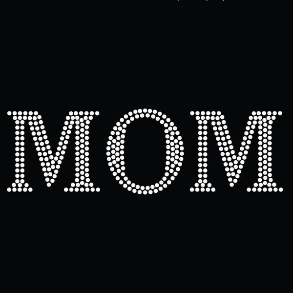 Mom Rhinestone Svg - Etsy