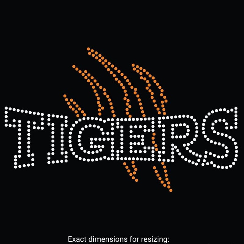 Rhinestone Tiger - Etsy