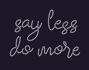 Say Less Do More - Etsy