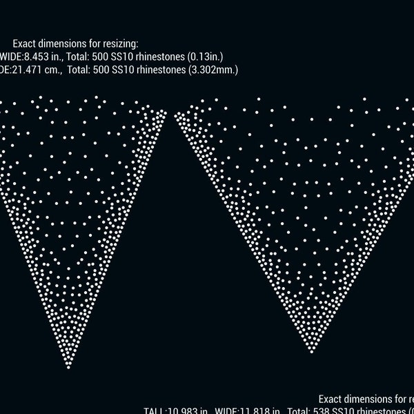 Rhinestone Scatter Designs Svg - Etsy UK