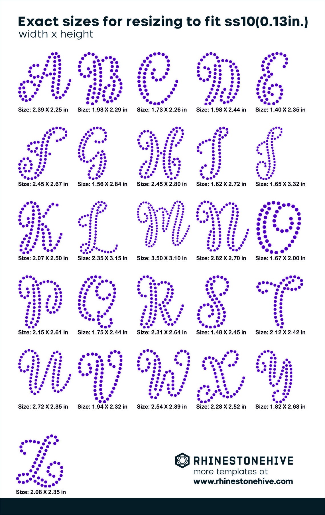 Swirl Style Letters Alphabet and Digits Digital Download Svg | Etsy