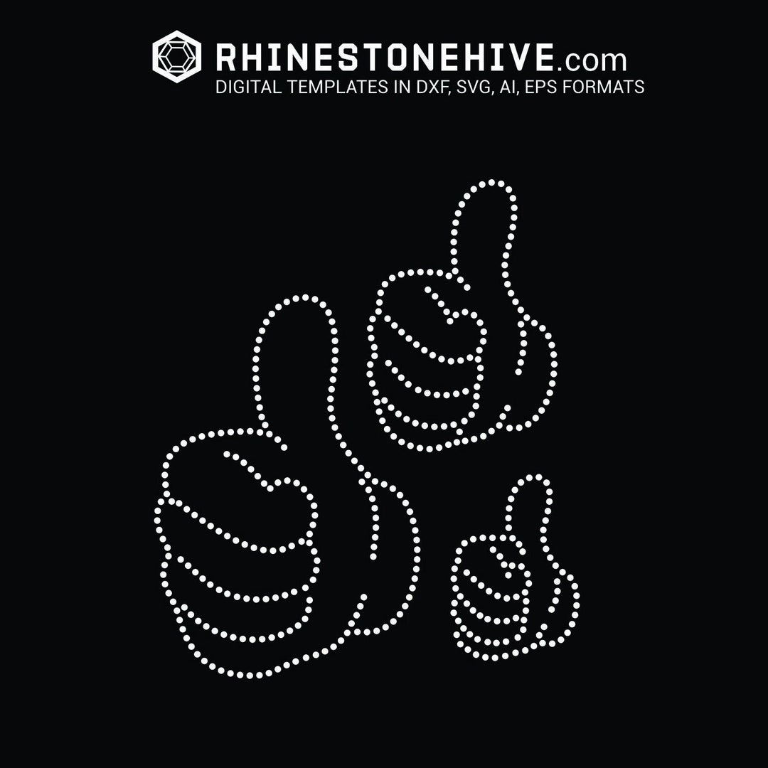 Thumbs up Digital Download, Svg, Eps, Png, Dxf - Etsy