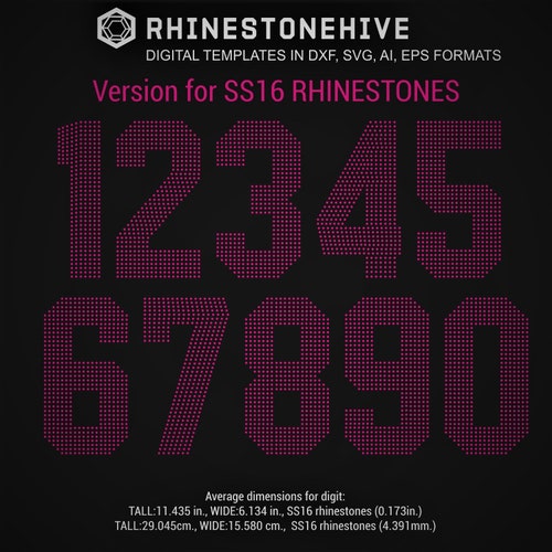 Flamingo Rhinestone Template Digital Download Svg Eps Png - Etsy