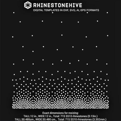 Download SVG Digital Rhinestone Template Neckline Necklace - Etsy