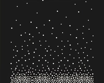 12in. Scattered Pattern 3 Rhinestone Template Rhinestone | Etsy