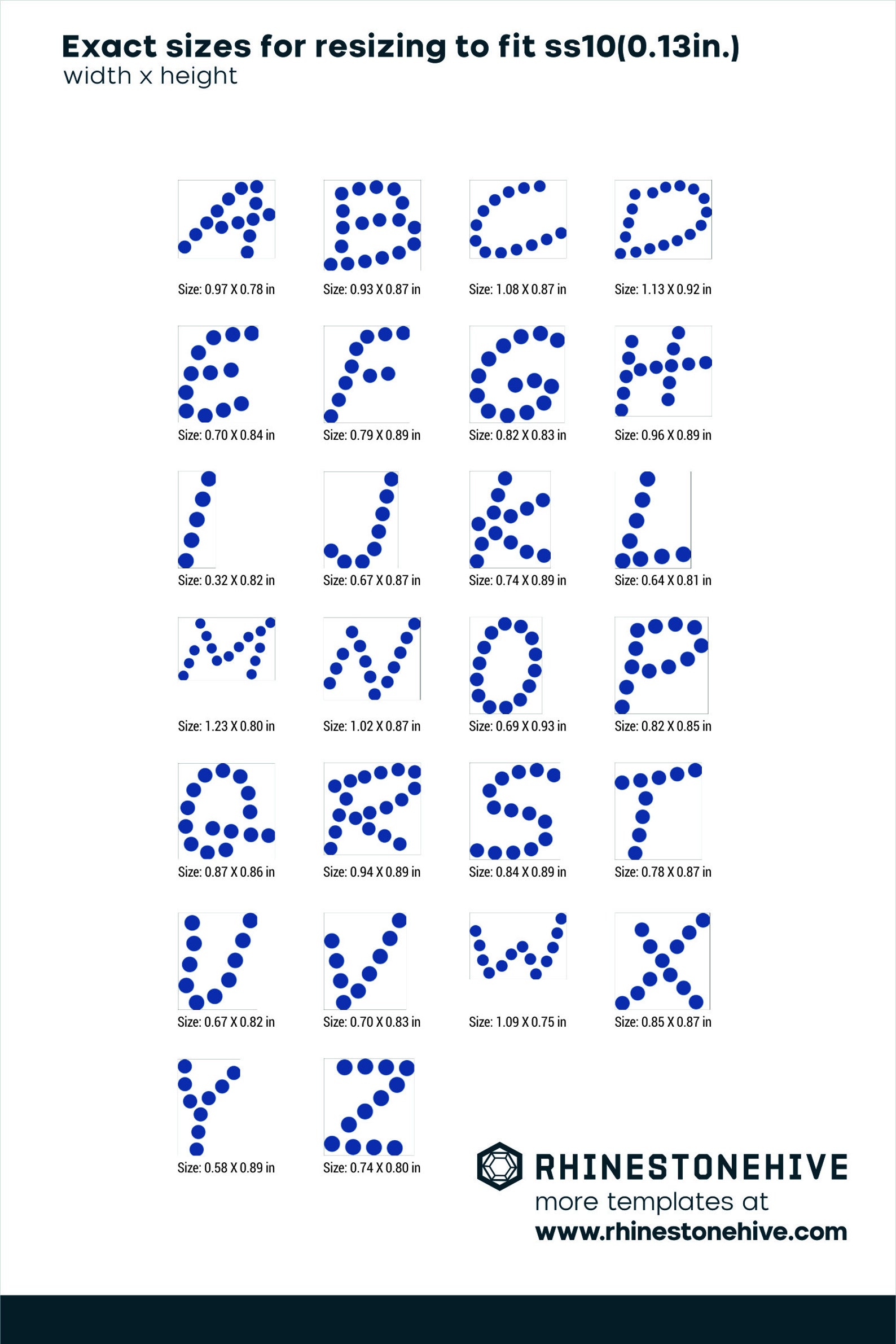 Small Simple One Line Brush Style Letters Digital Download - Etsy