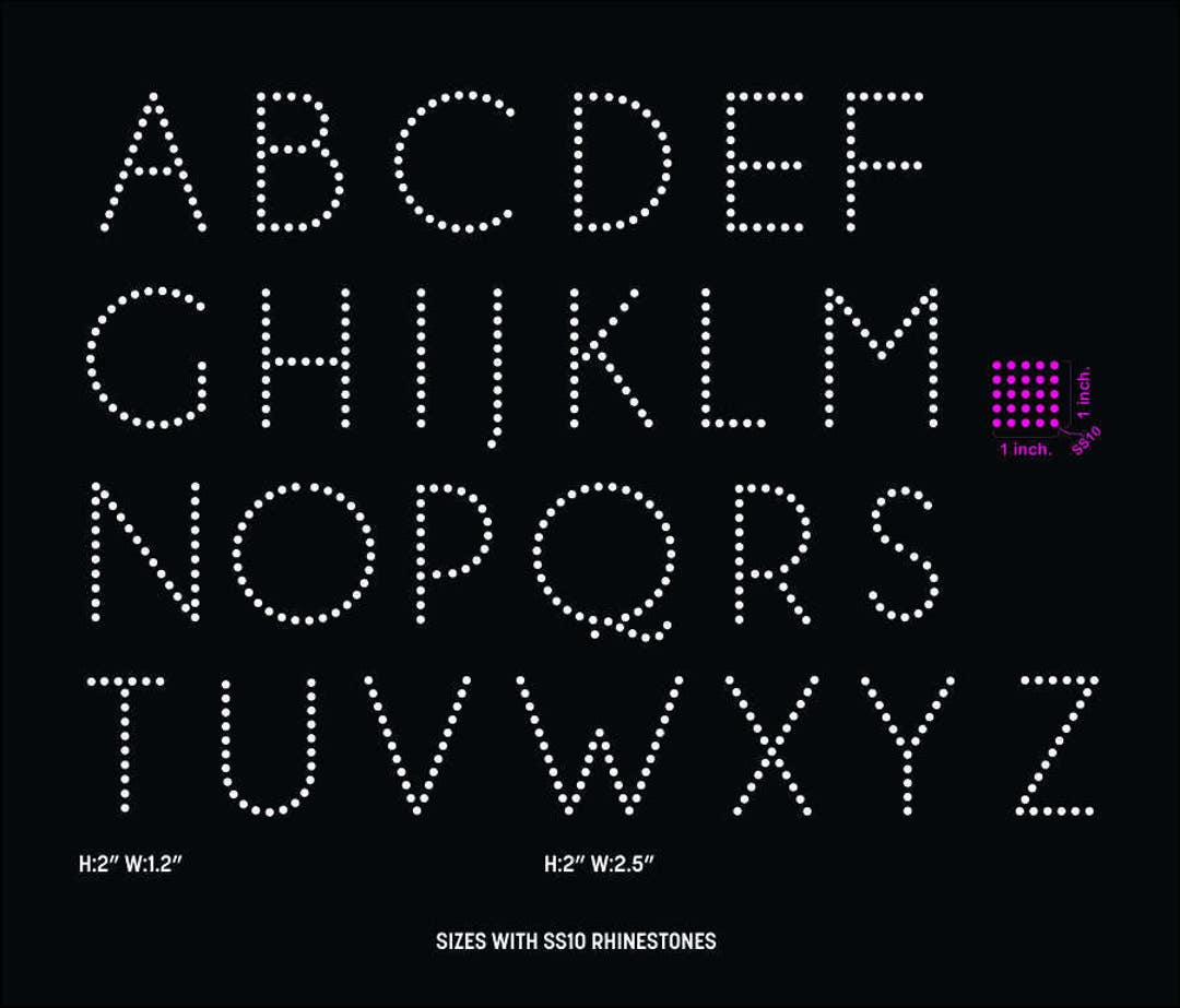 Elegant Slim Letters Alphabet With Digits Digital Download, Svg, Eps ...