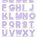 3 Style Letters, Alphabet Digital Download, Svg, Eps, Png, Dxf ...