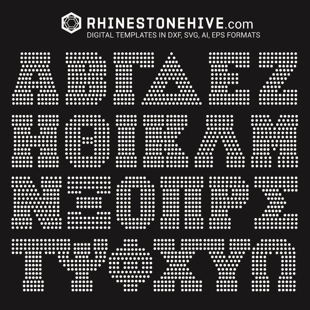 Bold Greek Letters Alphabet Digital Download, Svg, Eps, Png, Dxf ...