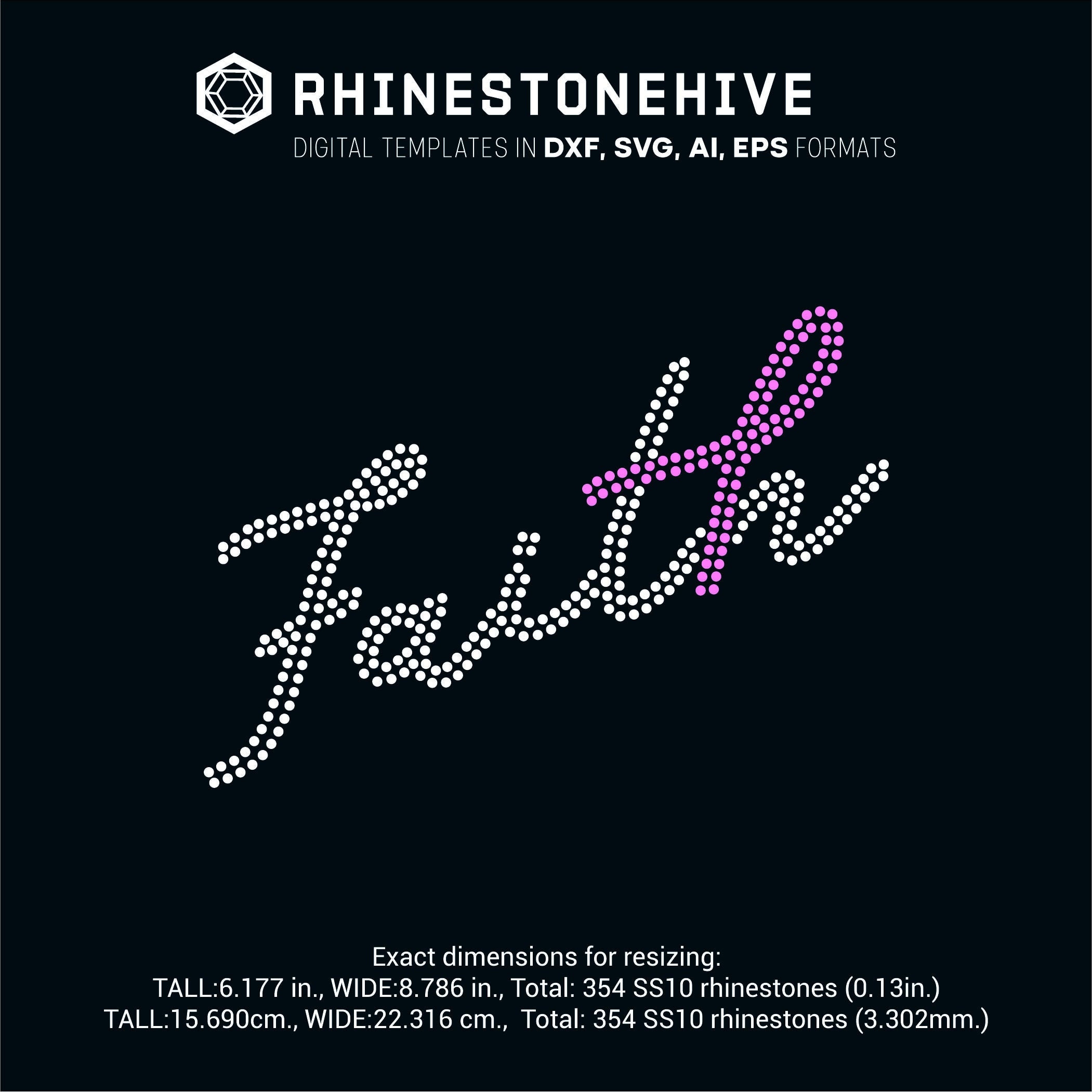 eps Download digital Rhinestone template Sunflower Pink Ribbon svg plt ...