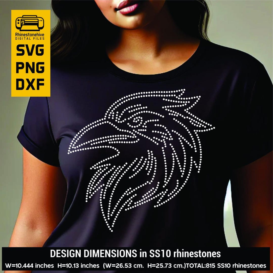 Ravens Rhinestone Template | Mascot SVG PNG Digital Download | Bold ...