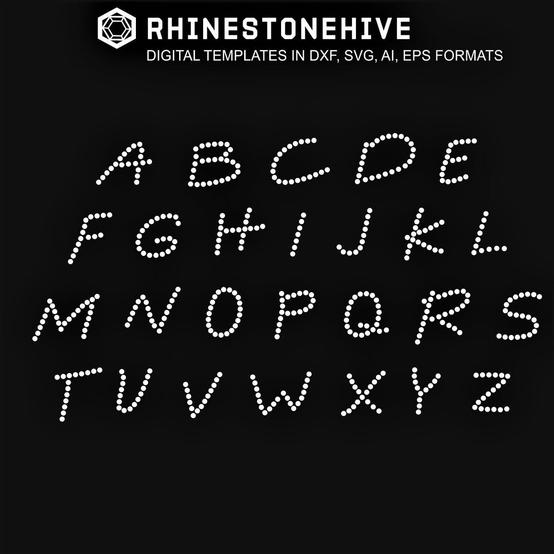 Simple One Line Brush Style Letters Digital Download, Svg, Eps, Png ...