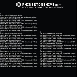 5 SIZES Digits, Numbers 0-9 2 COLOR Ss6 Ss8 Ss10 Ss16 Ss30 Size ...