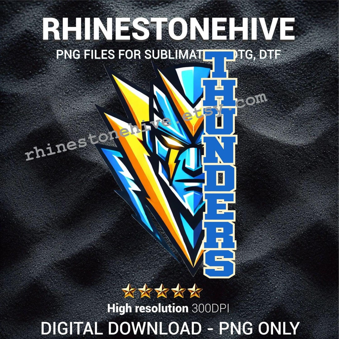 Thunder Mask Hero Design, Thunders, Sublimation Design, Mascot Png ...