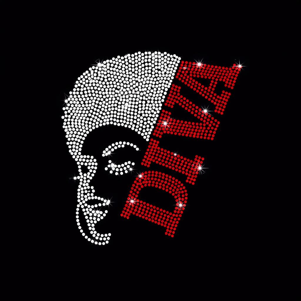 Woman Face DIVA Rhinestone Template Digital Download, Svg, Eps, Png ...
