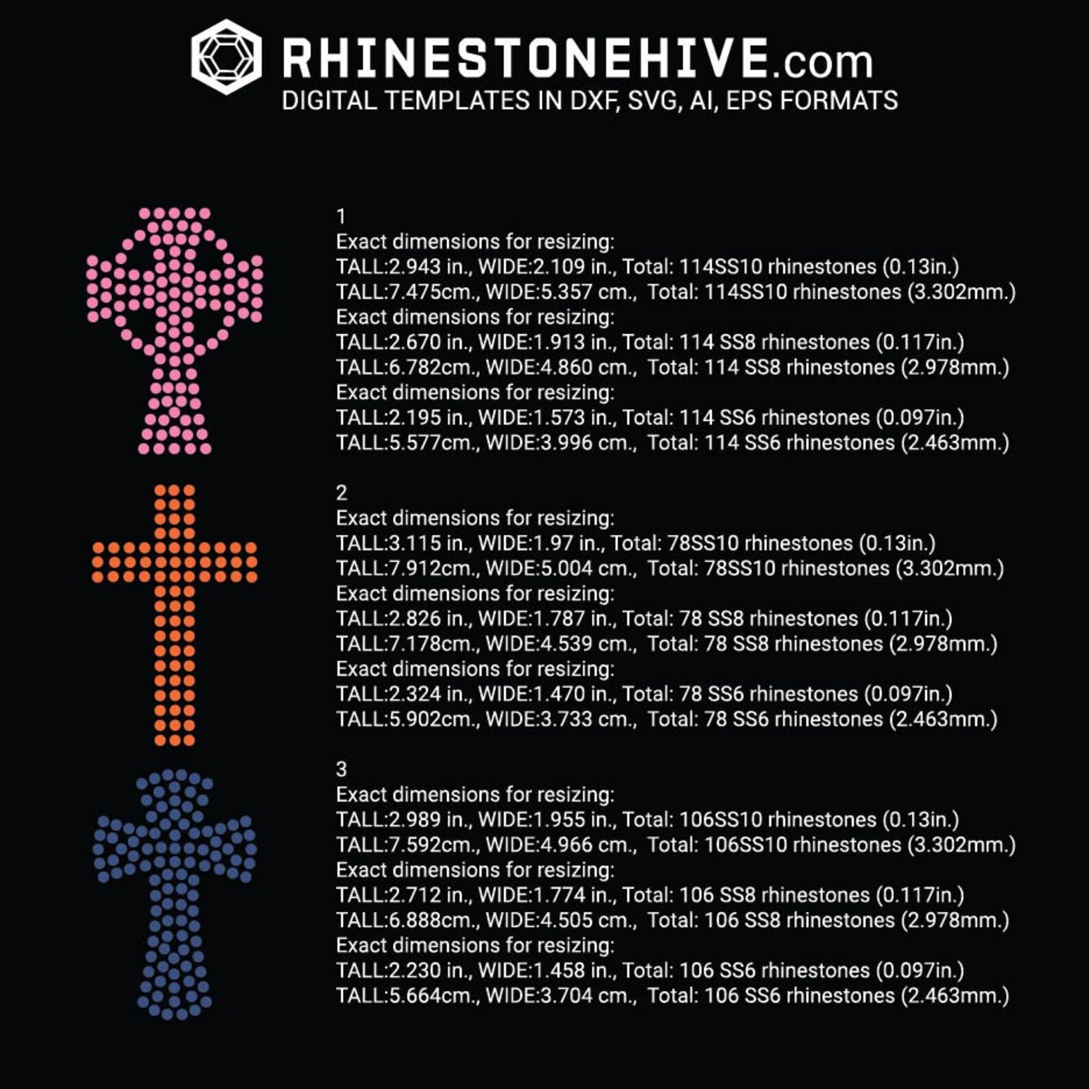 9 Small Size Crosses Cross Easter Catholic Christian - Etsy