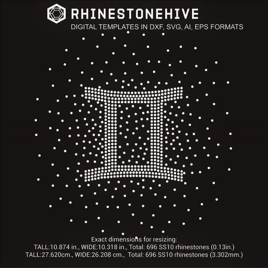 Gemini Zodiac Sign 3 Sizes Ss10 Ss8 Ss6 Rhinestone Template Digital ...