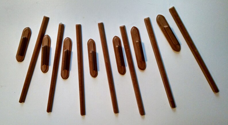 Small Real Cherry Wood Iron and Seam Stick Presser Cold - Etsy