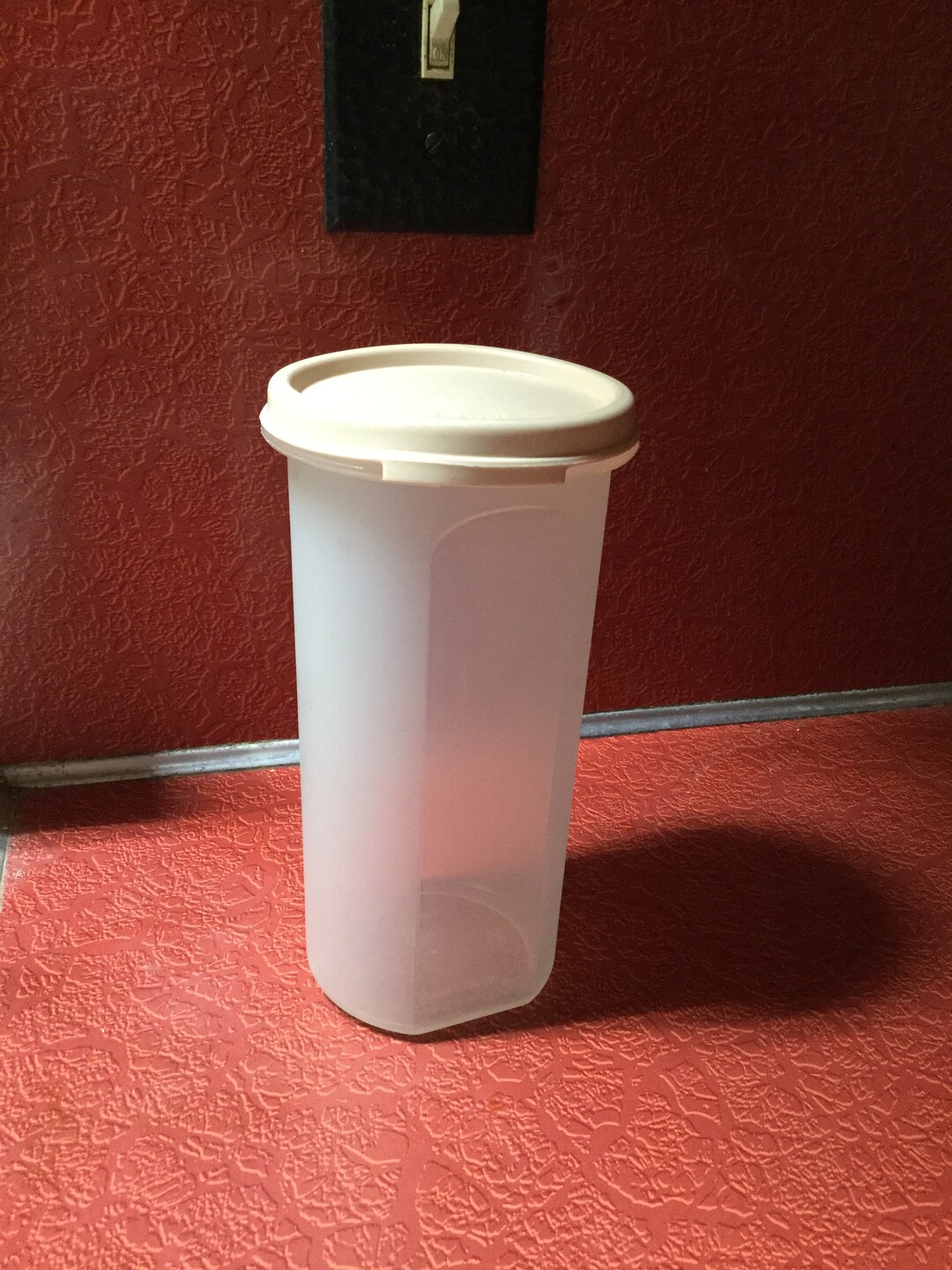 Vintage Tupperware Modular Mate With Tan Lid 1641-22 - Etsy