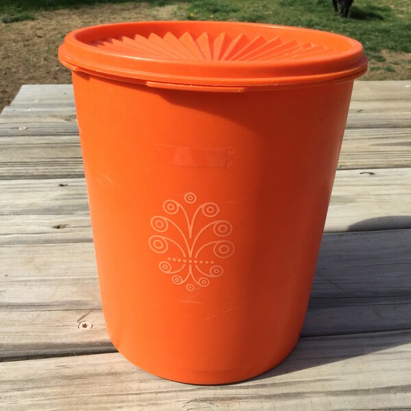 Orange Tupperware - Etsy