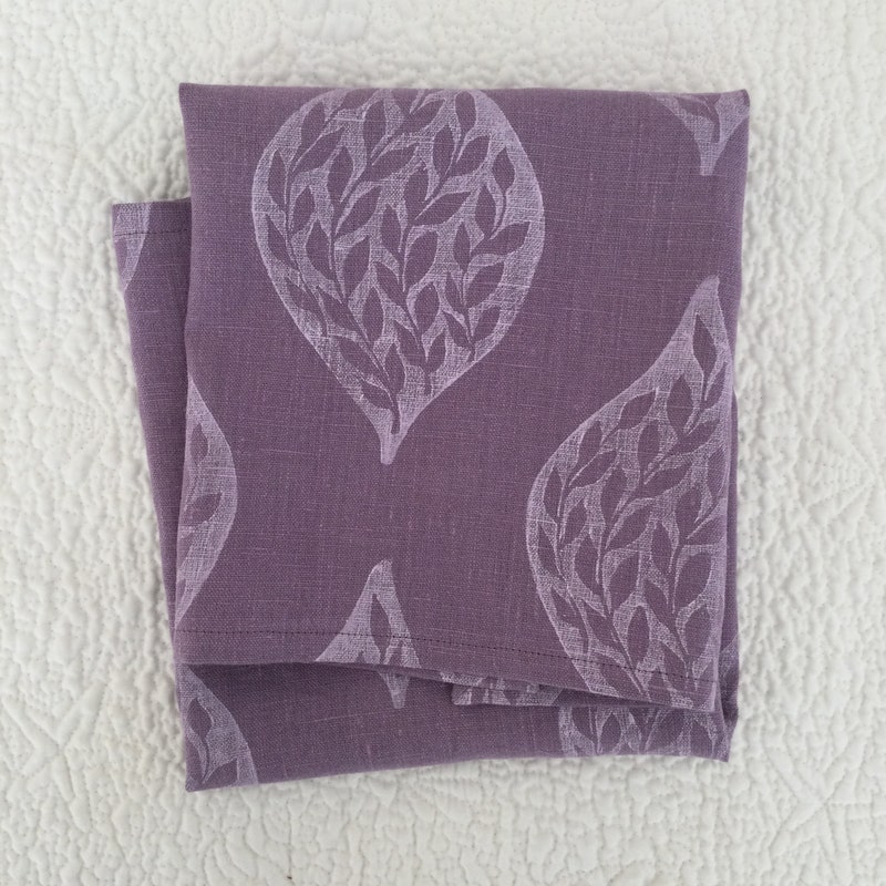 Purple Linen - Etsy
